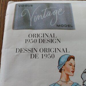 Vogue | Office | Vogue 242 Sewing Pattern Dress Jacket Uncut 950 Design ...